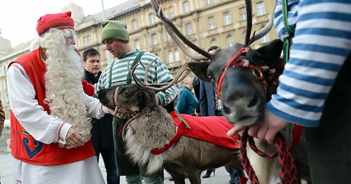 HUNGARY SANTA CLAUS FROM LAPPLAND