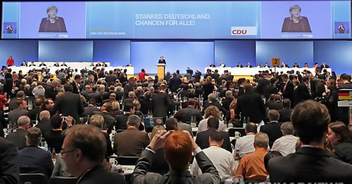 GERMANY CDU MEETING