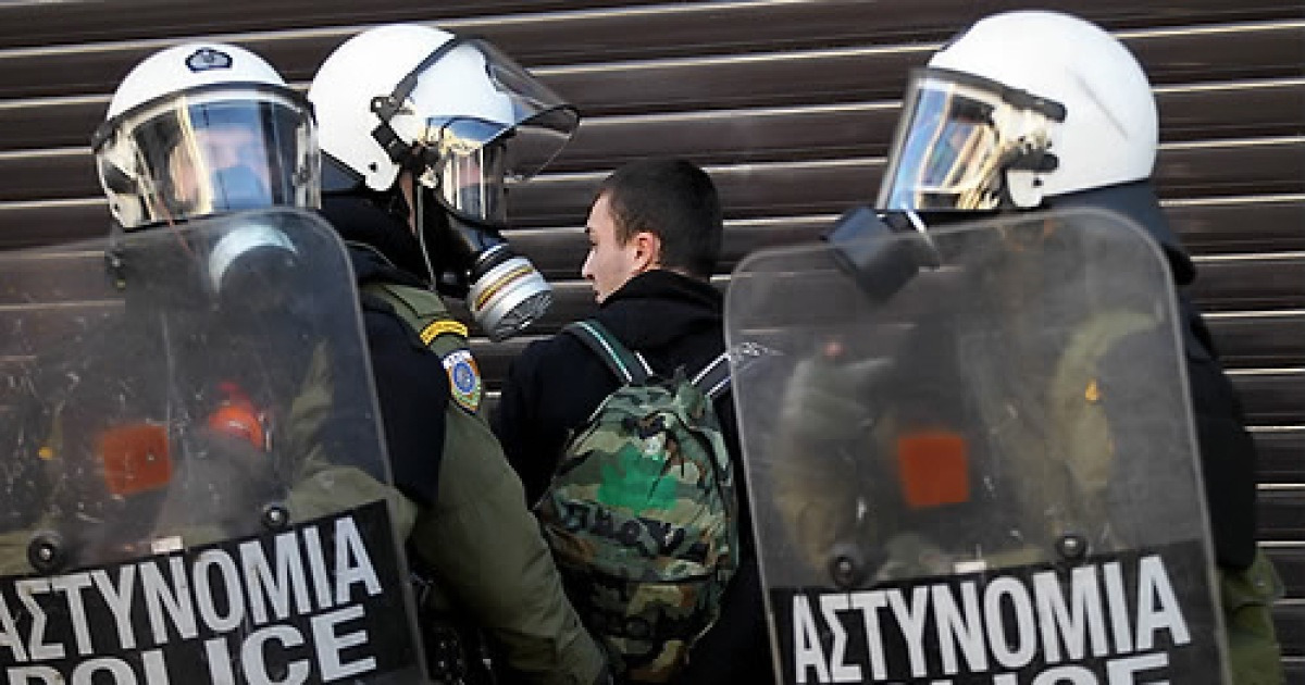 GREECE PROTEST TEENAGER SHOOTING ANNIVERSARY