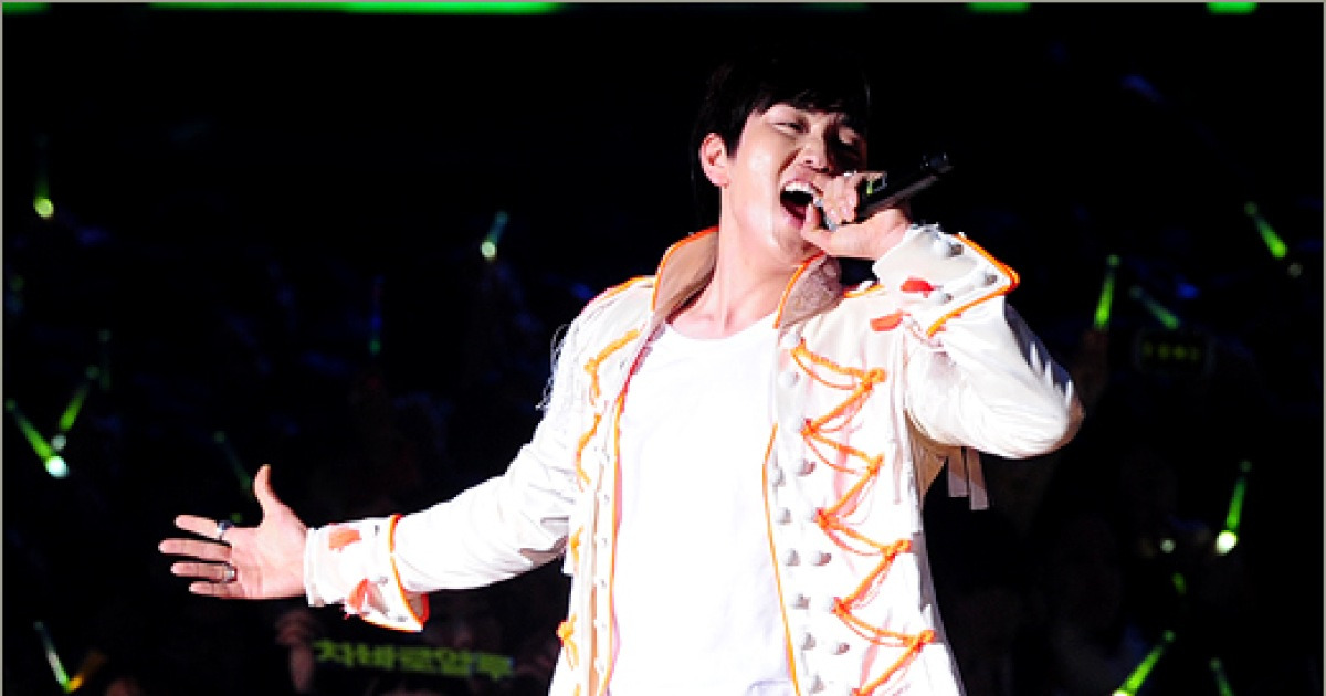 [MD포토] B1A4 산들 '폭발하는 가창력'