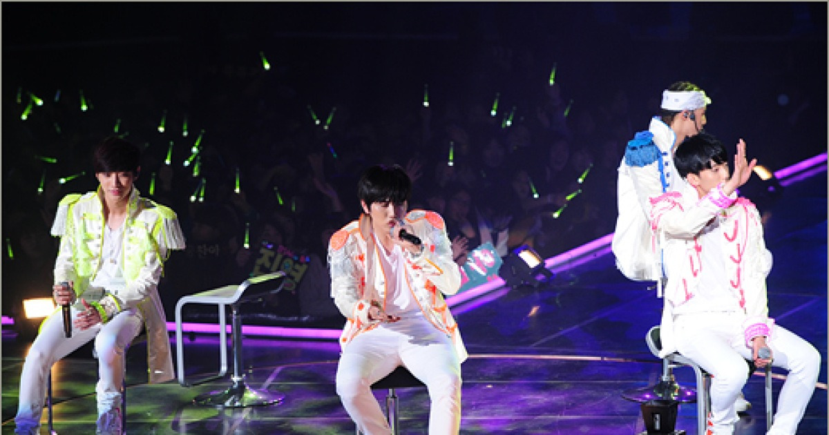 [MD포토] B1A4 '발라드 들려드릴께요'