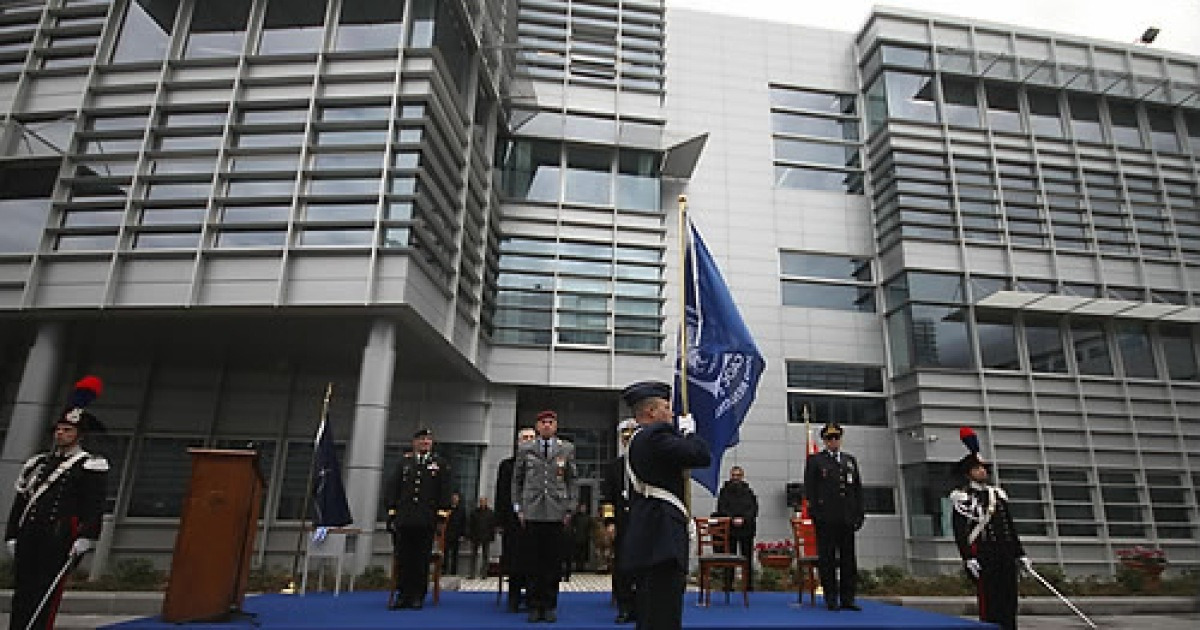 ITALY NATO NEW HEADQUARTERS