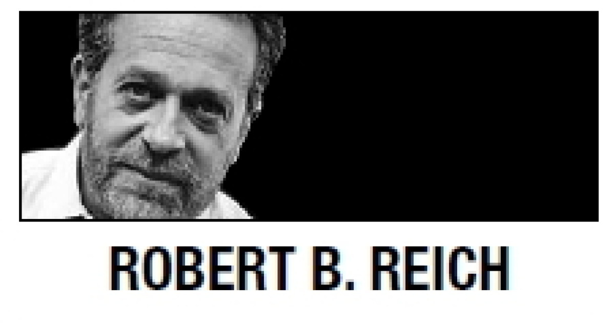 [Robert Reich] Take care of the children