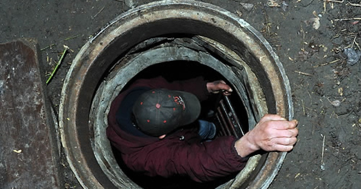 POLAND COLD HOMLESS PEOPLE