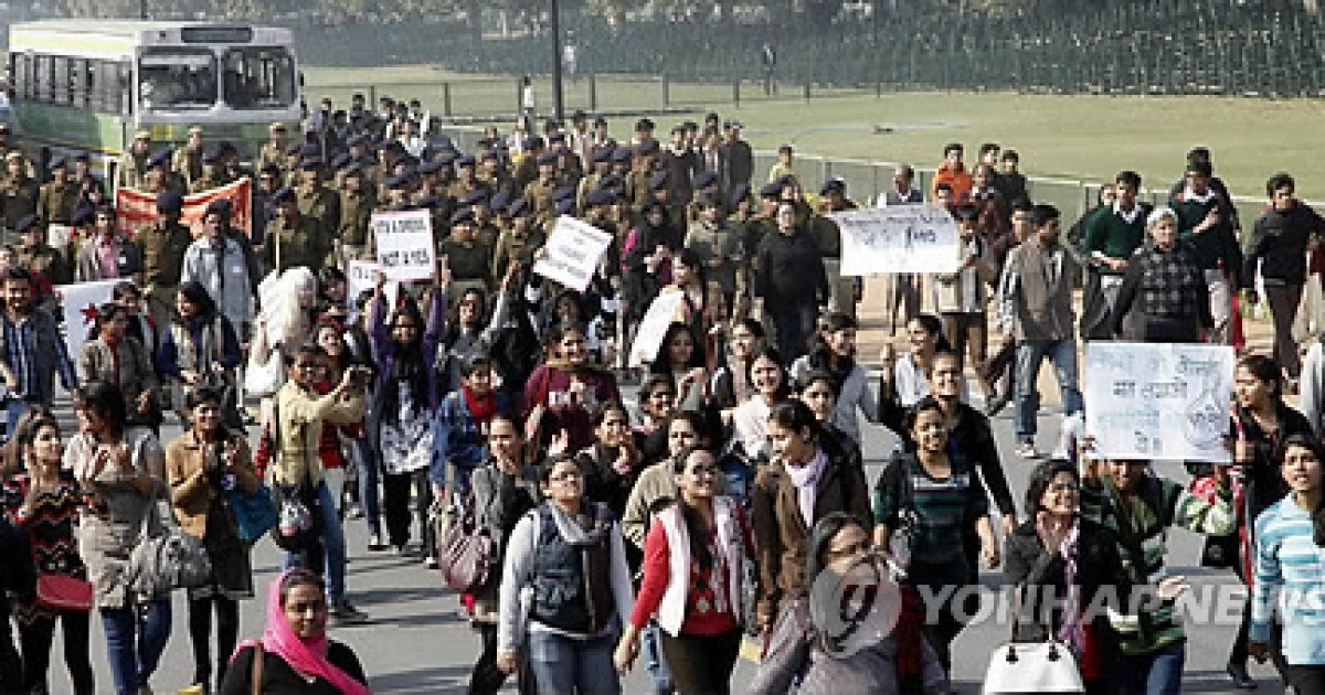INDIA ANTI-RAPE PROTEST