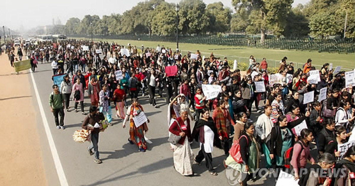 INDIA ANTI-RAPE PROTEST