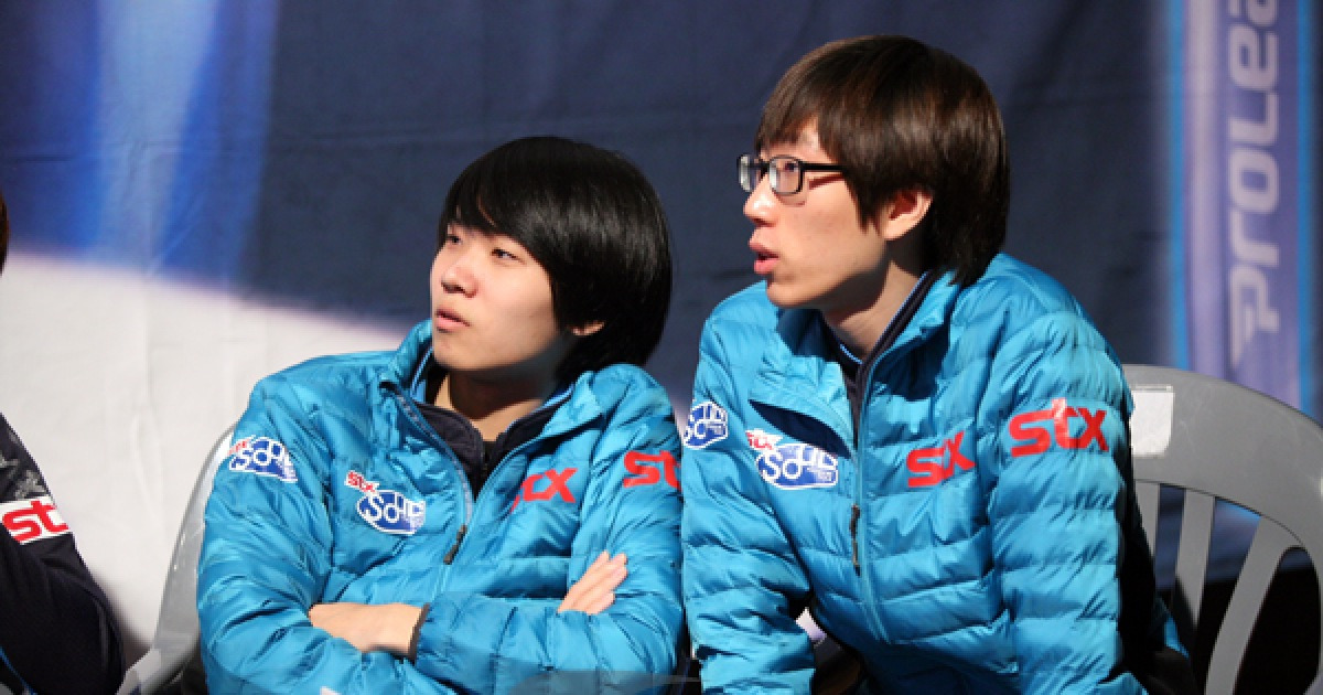 제8게임단 vs STX, SK플래닛 스타2 프로리그 12-13시즌 1라운드