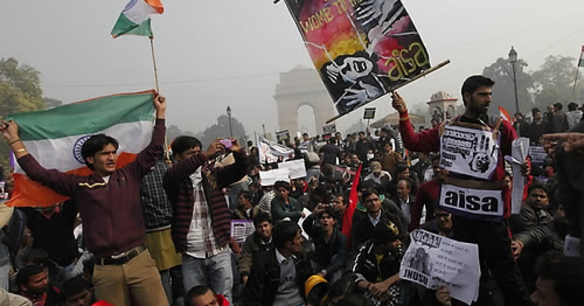 INDIA GANG RAPE PROTEST