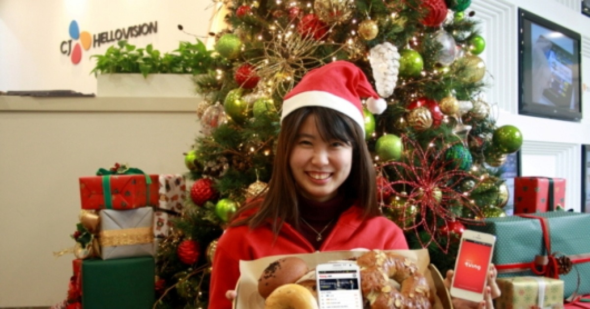CJ헬로비전 "티빙서 VOD 사고 빵 기부하세요"