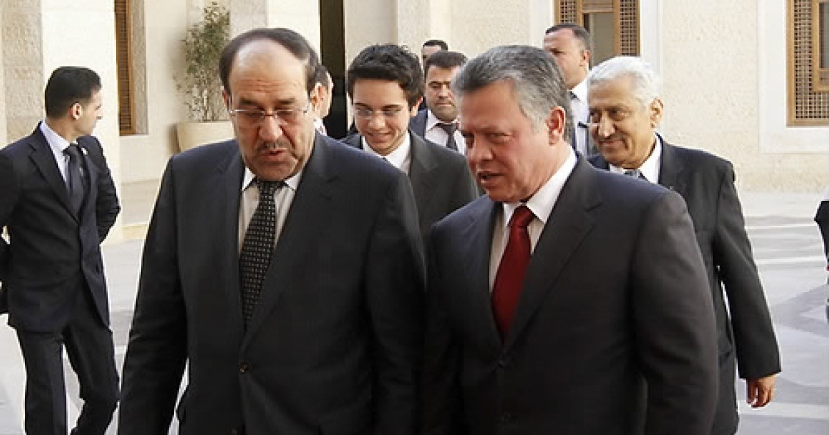 JORDAN IRAQ PRIME MINISTER VISIT