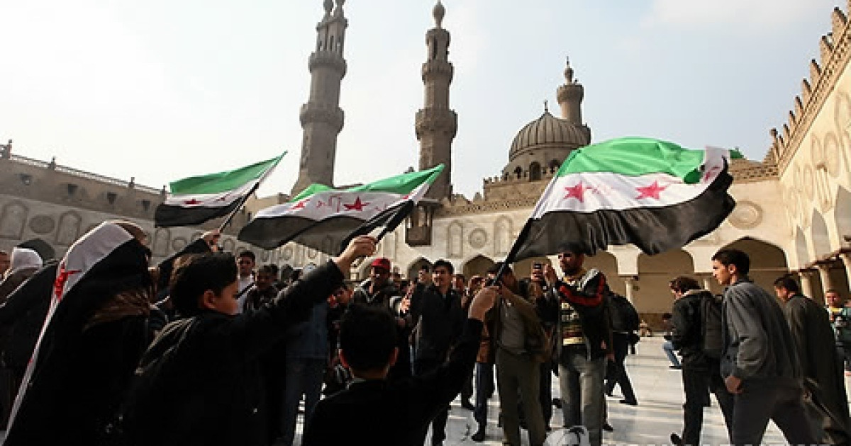EGYPT SYRIA PROTEST