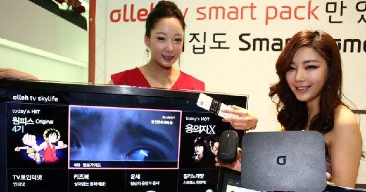 KT 스마트TV, LG U+ 스마트TV와 비교해보니