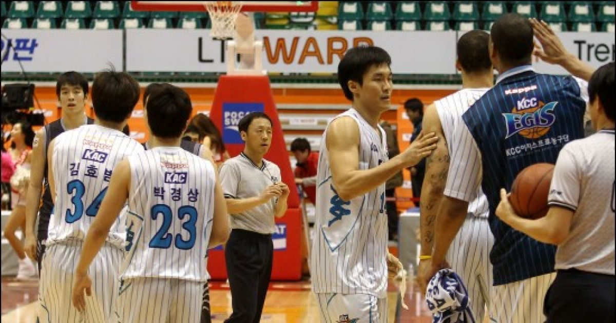 '꼴찌' KCC, KT만 만나면 펄펄