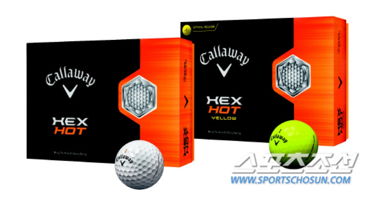 [위클리골프]캘러웨이 '헥스 핫(HEX HOT)' 신제품 볼 출시