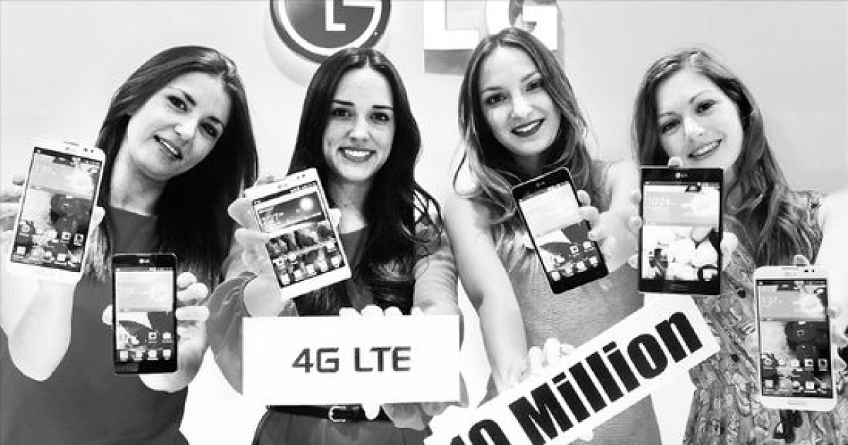 LG LTE폰 판매 1000만대 돌파