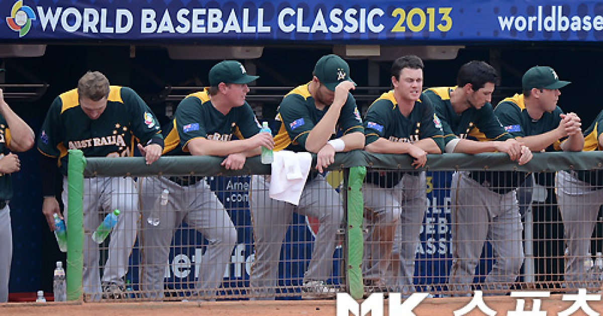 [WBC] '19안타 2득점' 호주에게 기적을 바라긴 힘들었다
