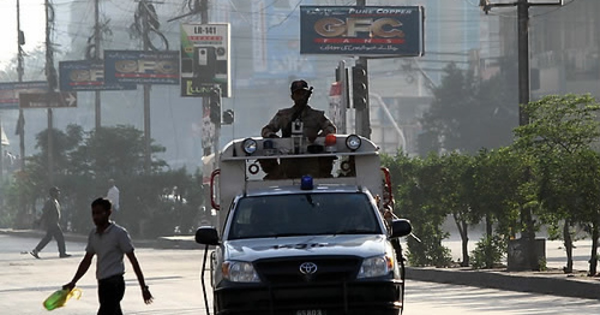 PAKISTAN BOMB BLAST AFTERMATH