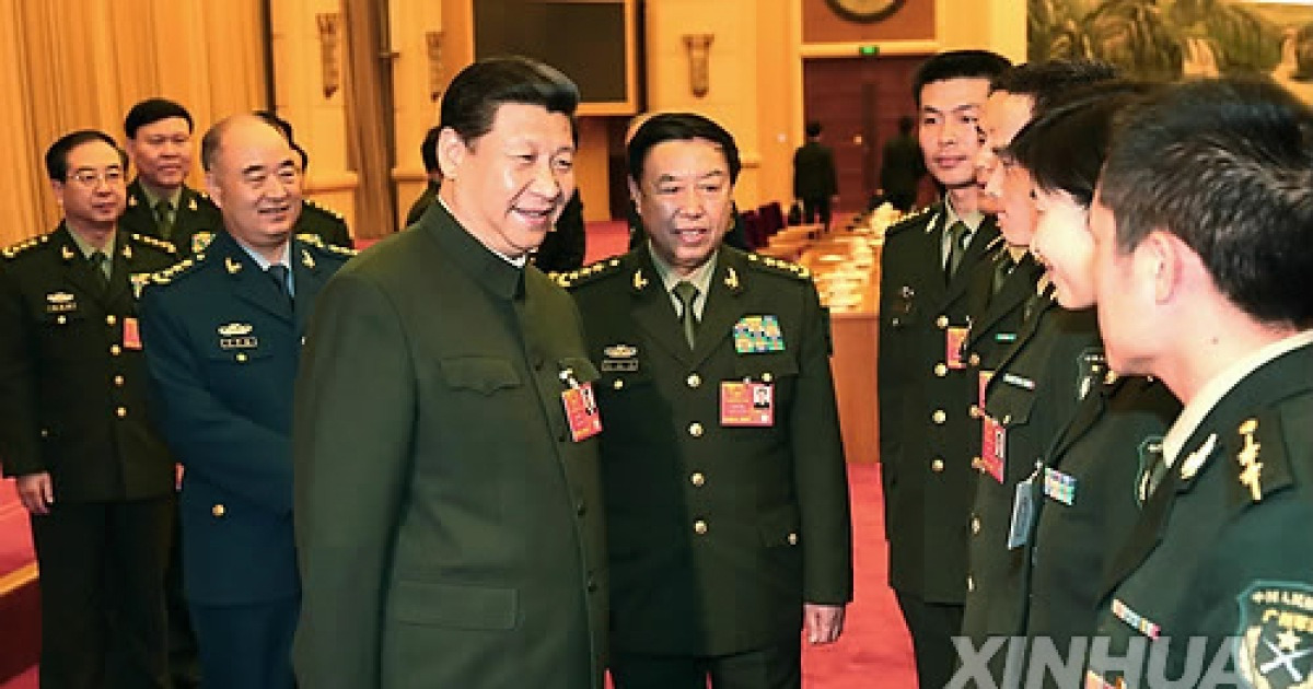 (TWO SESSIONS)CHINA-BEIJING-NPC-PLA DELEGATION-XI JINPING (CN)