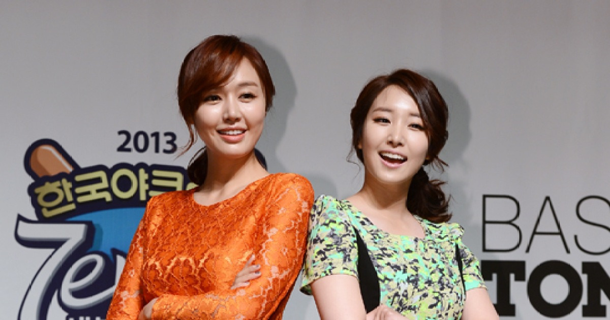 [TD포토] 김민아-김선신 아나 'MBC 스포츠 원투 펀치'