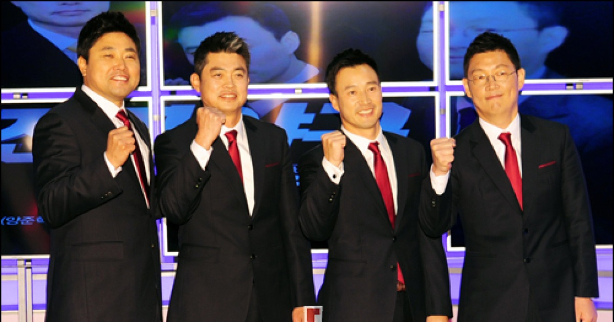 [E!포토]4人4色 개성 넘치는 SBS ESPN 해설위원