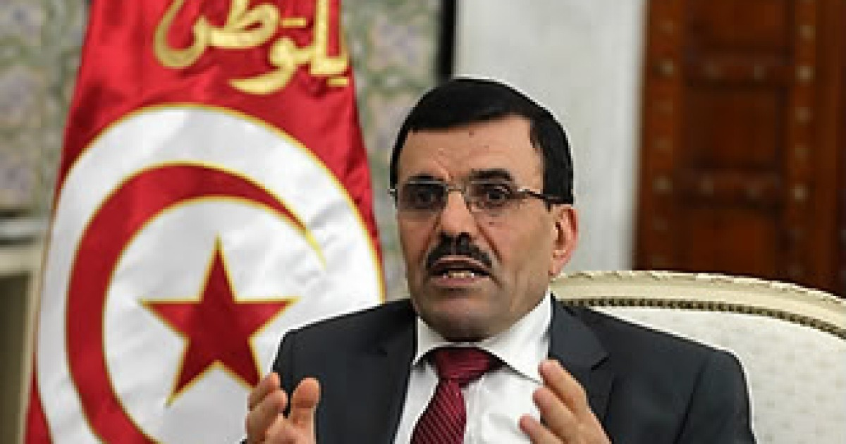 TUNISIA GOVERNMENT ALI LARAYEDH INTERVIEW