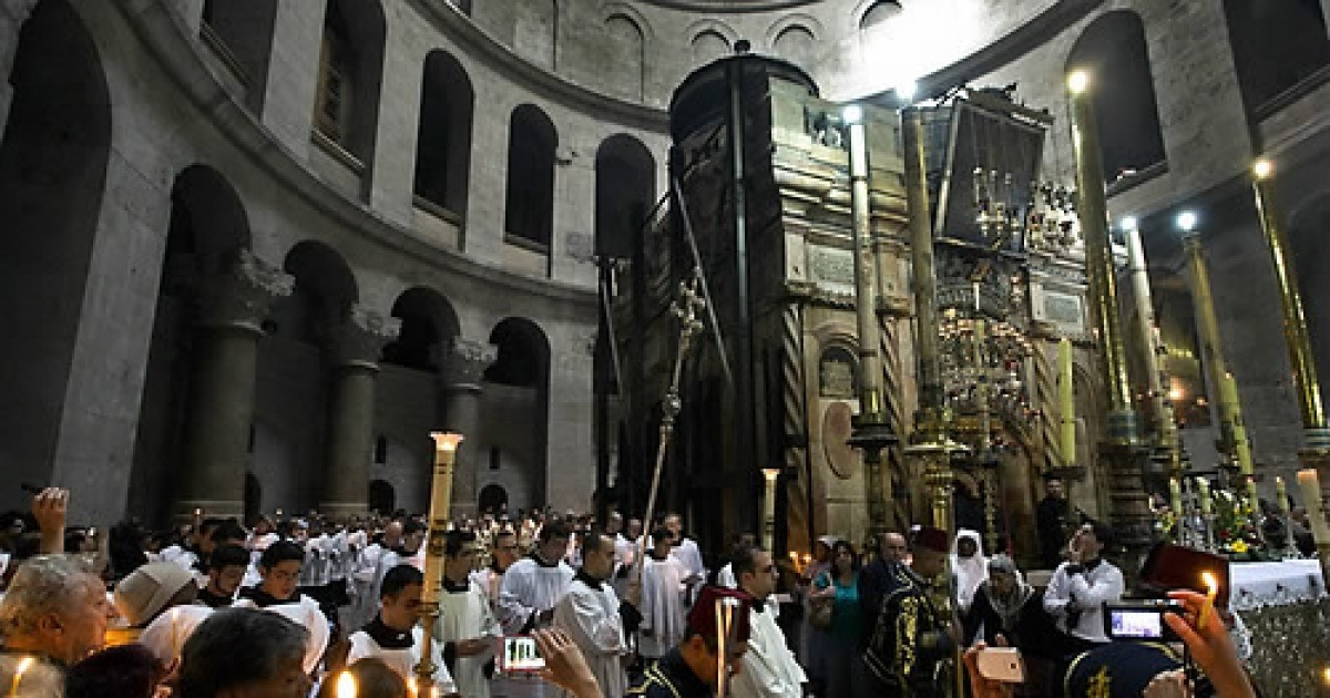 MIDEAST JERUSALEM EASTER