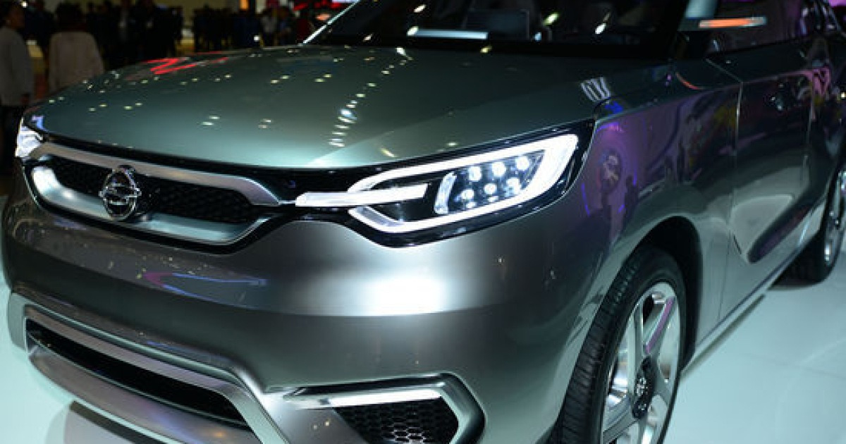 [사진]쌍용의 중급 CUV 컨셉트 카 SIV-1