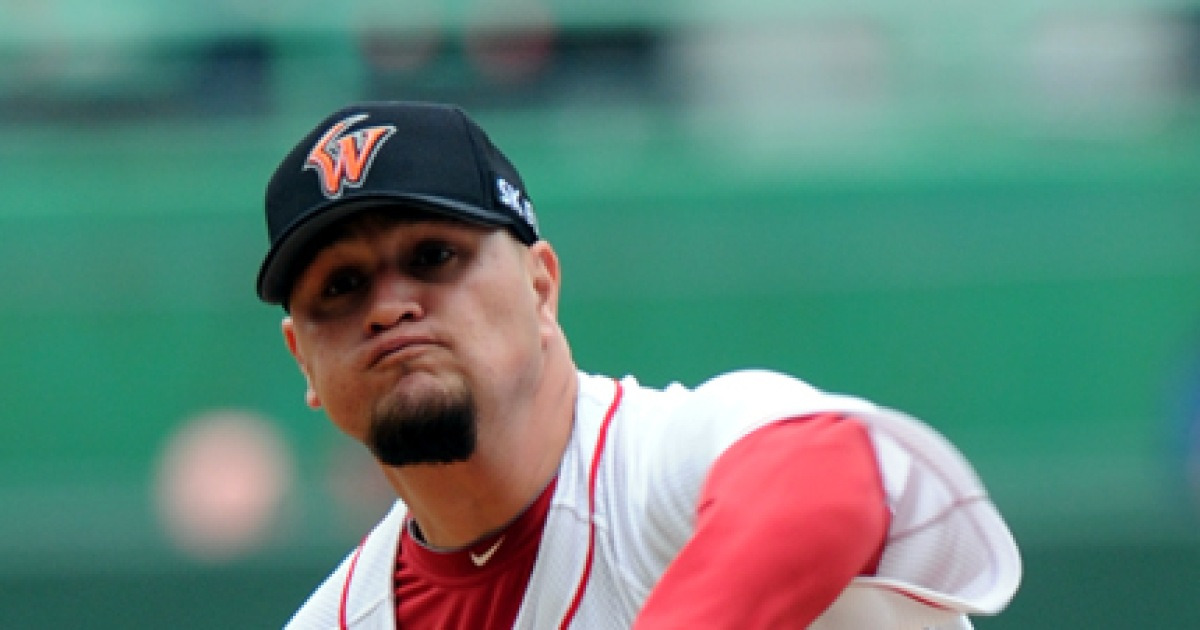 SK 레이예스, 두산전 7이닝 3실점 호투..2G 연속 QS