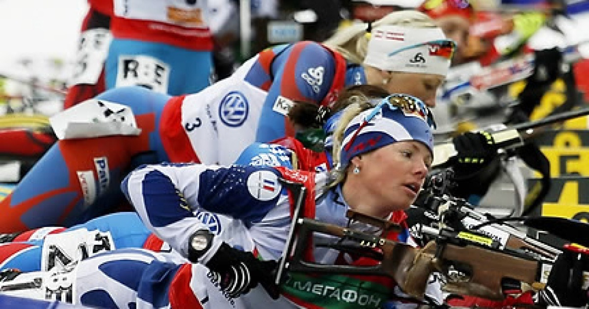 RUSSIA BIATHLON CHAMPIONS RASE