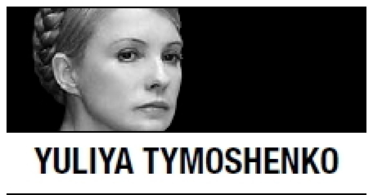 [Yuliya Tymoshenko] The Iron Lady as liberator