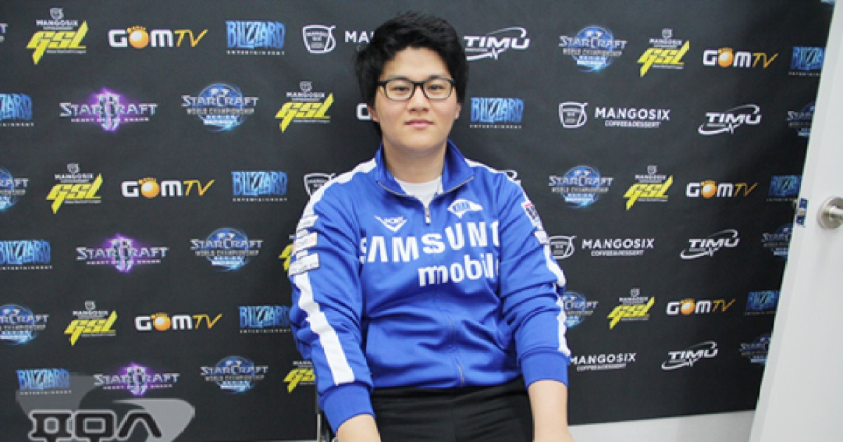 [WCS GSL]태풍 이영한, "땀 때문에 제대로 플레이 못했다"