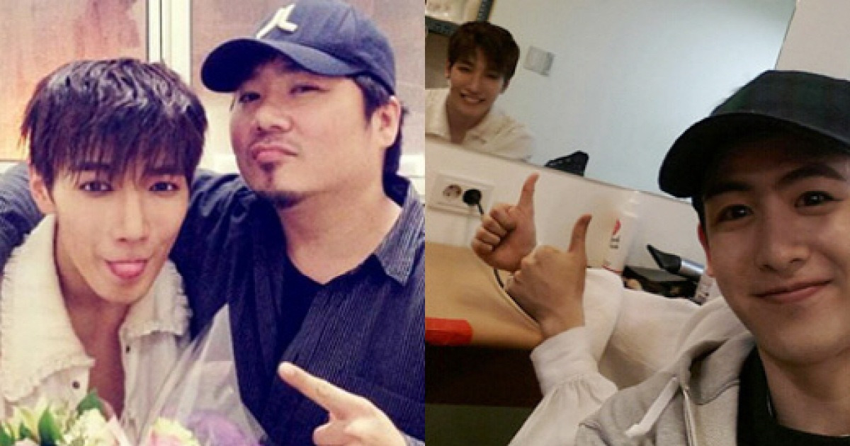 준케이 화려한 인맥 '삼총사' 공연 'JYP 총출동..선미까지'