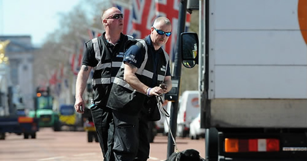 BRITAIN LONDON MARATHON SECURITY