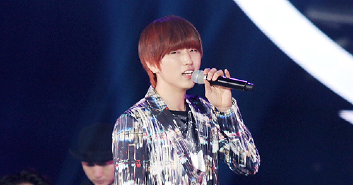 [bnt포토] B1A4 산들, 여유로운 무대 매너~