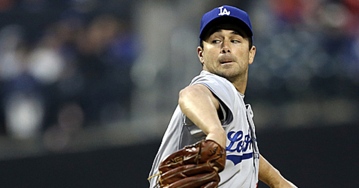 [MLB]'5이닝 1실점 호투' 테드 릴리, 다저스 선발진 '숨통'