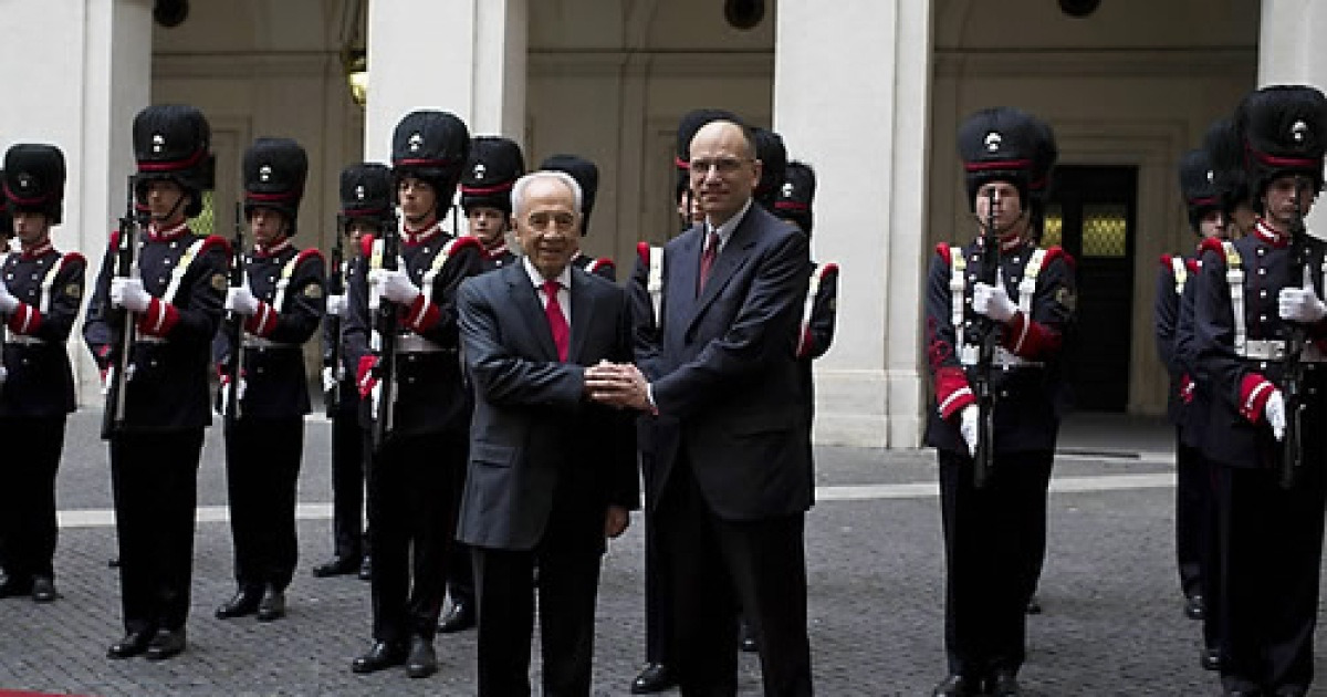 ITALY ISRAEL DIPLOMACY