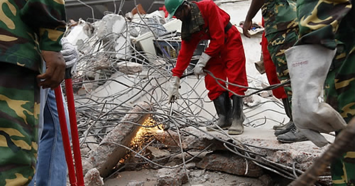 BANGLADESH BUILDING AFTERMATH