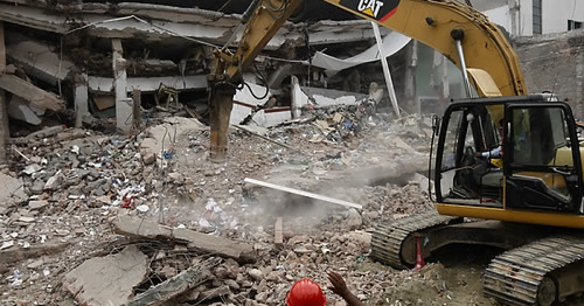 BANGLADESH BUILDING AFTERMATH