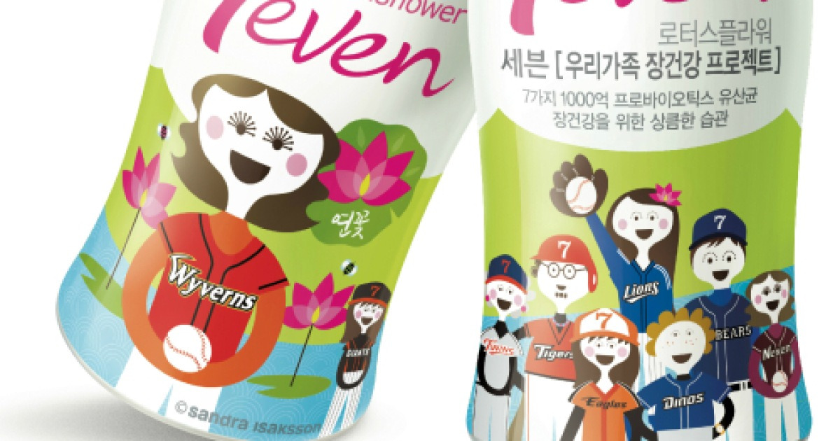 한국야쿠르트 7even(세븐), 연꽃향 제품 출시