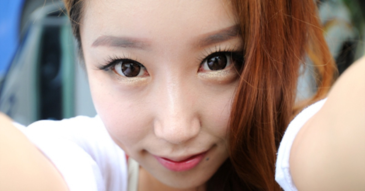 2013 KSRC 레이싱 모델 김은영 '얼짱 각도로 찰칵~' [포토]