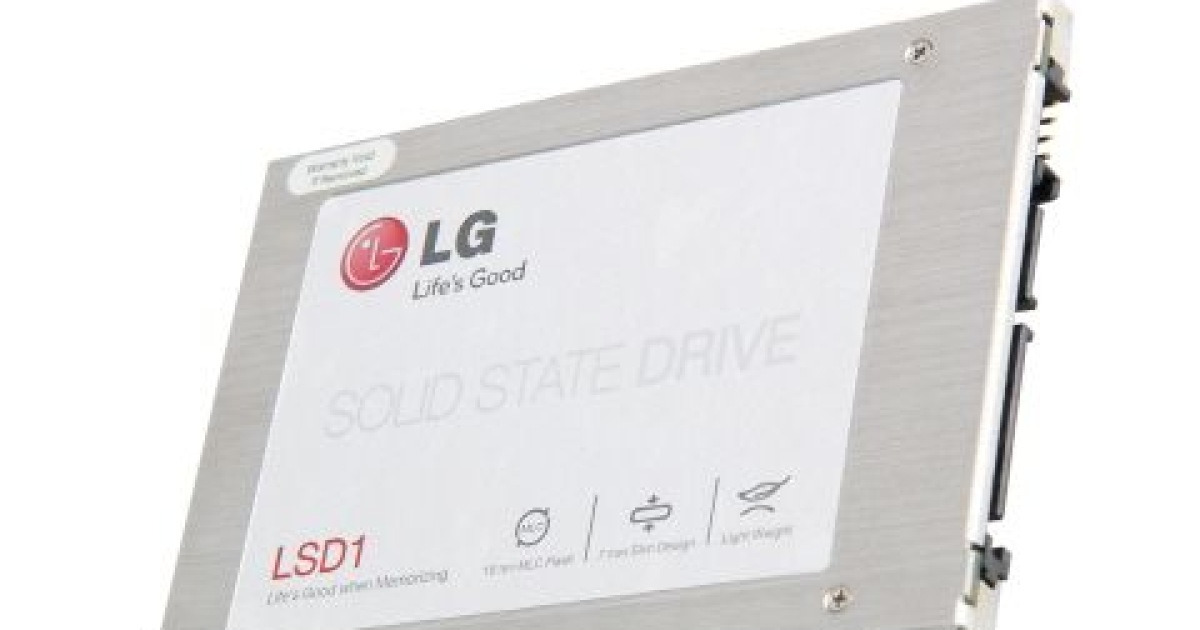 SSD 시장 뛰어든 LG전자..'LSD1' 출시