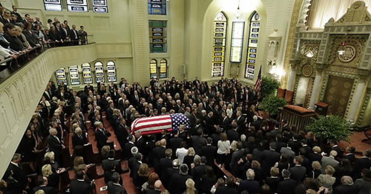 USA GOVERNMENT LAUTENBERG FUNERAL