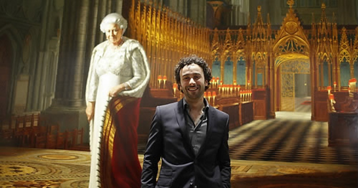 (FILE) BRITAIN QUEEN PAINTING DEFACED