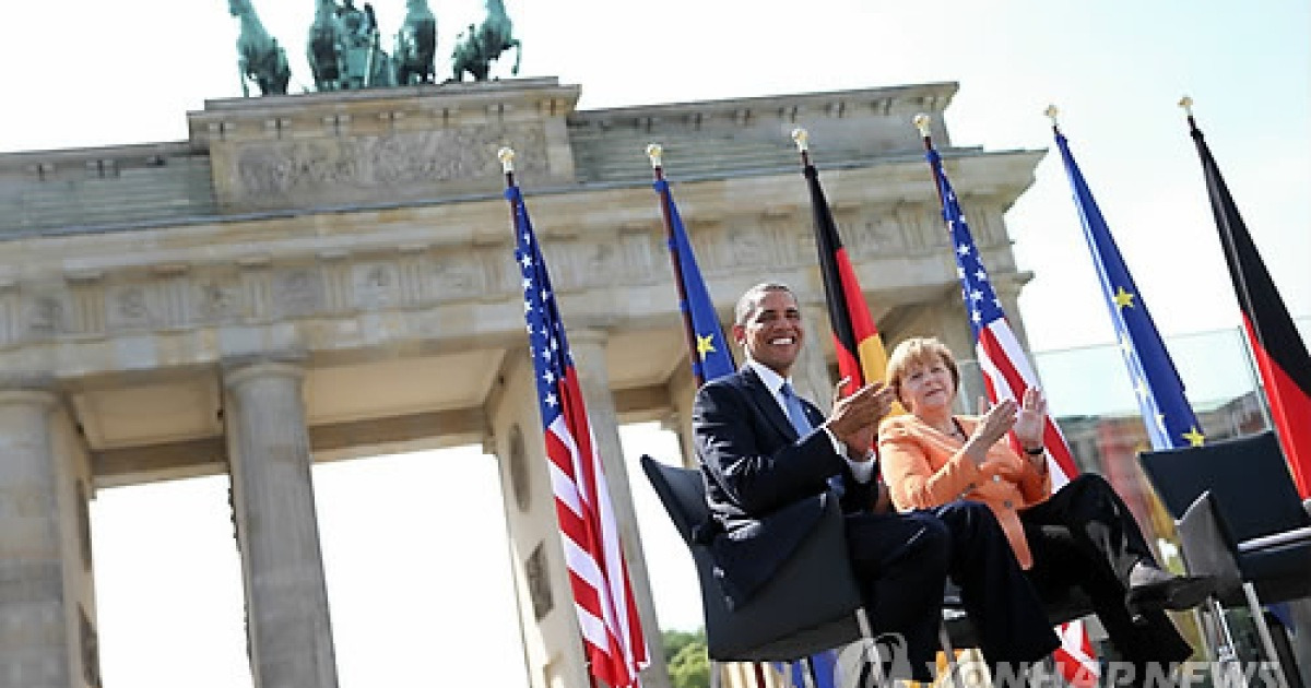 GERMANY USA PRESIDENT OBAMA DIPLOMACY