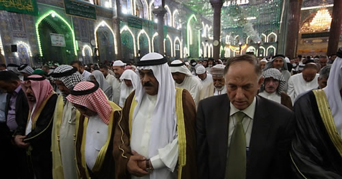 IRAQ SUNNI SHIITE PRAYERS