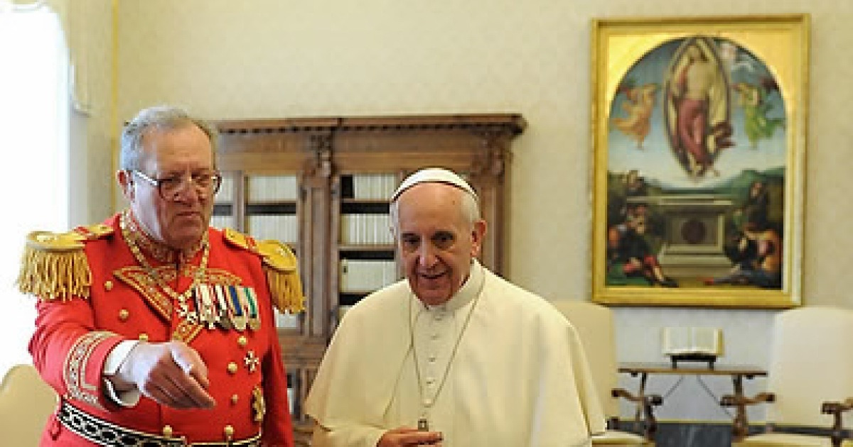 VATICAN RELIGION POPE MALTESE ORDER