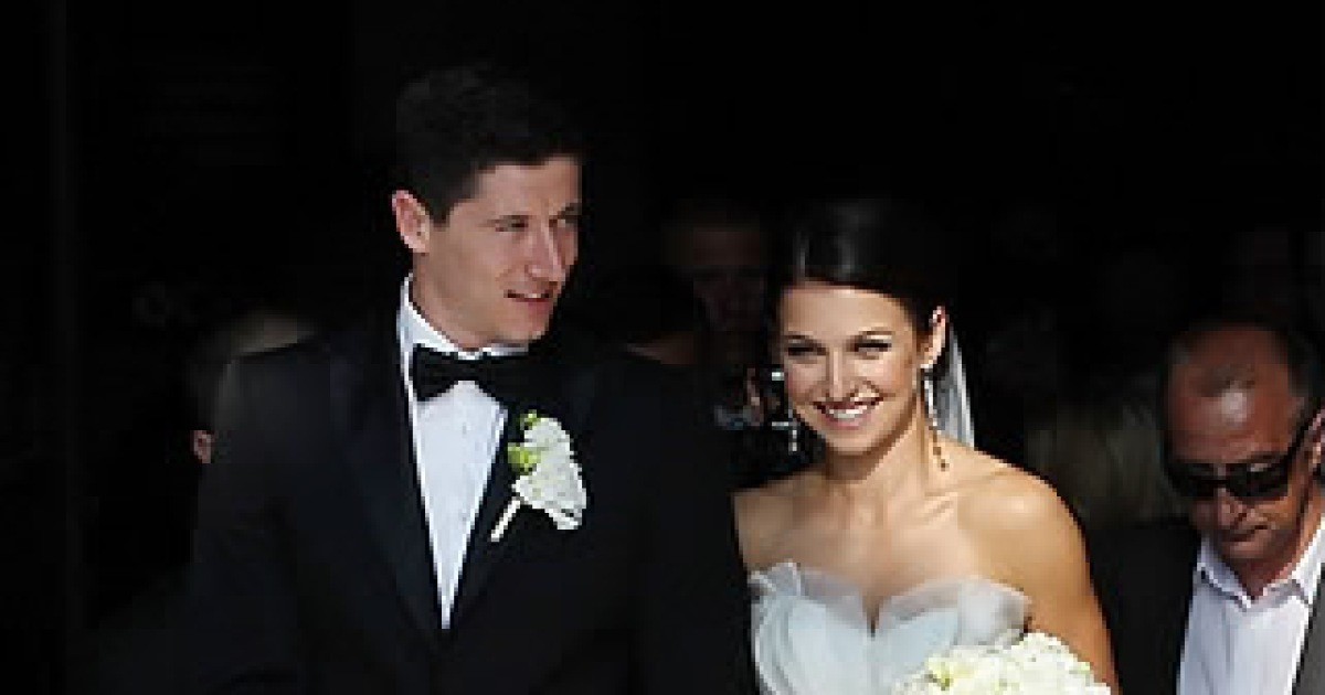 POLAND WEDDING LEWANDOWSKI