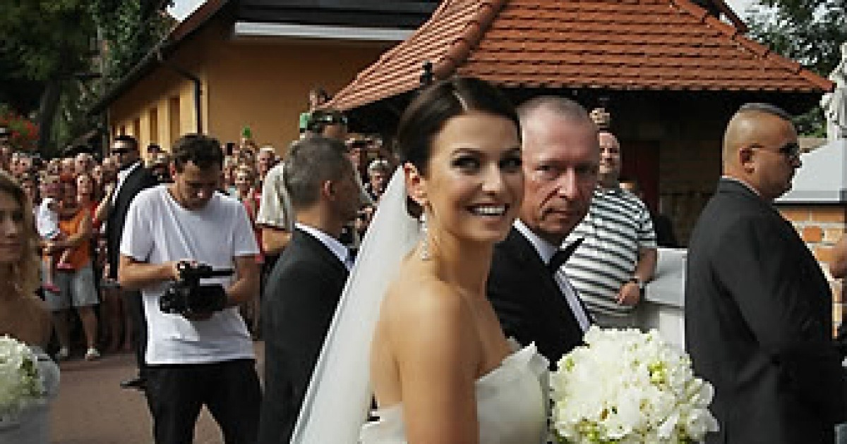 POLAND WEDDING LEWANDOWSKI