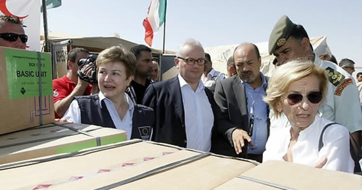 JORDAN SYRIA REFUGEES ITALIAN FOREIGN MINISTER