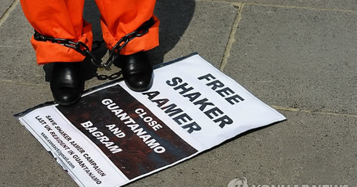 BRITAIN SHAKER AAMER GUANTANAO BAY